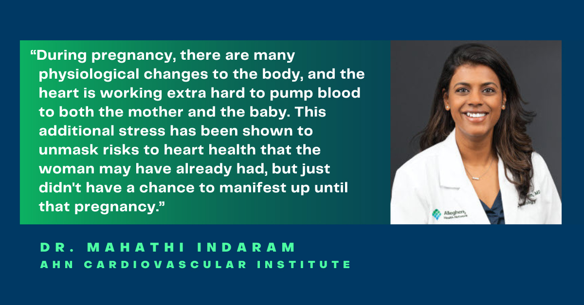 AHN Med Talks: Cardio-obstetrics with Dr. Mahathi Indaram | Highmark ...