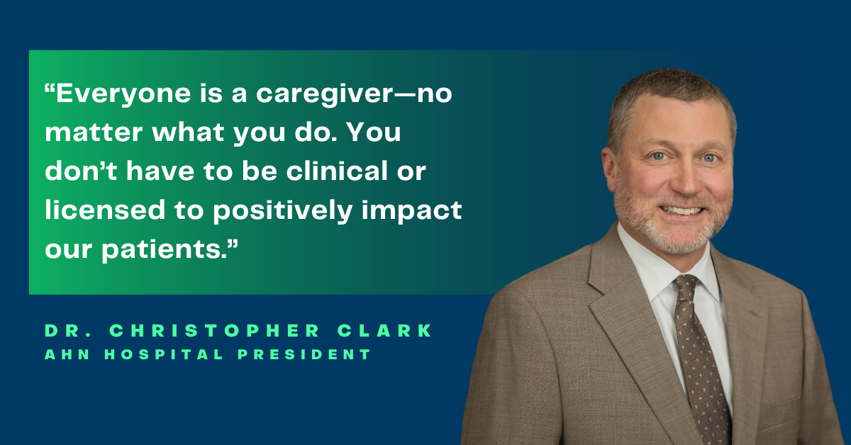 Remarkable Leadership: Dr. Christopher Clark, Hospital President | Highmark Health Blog
