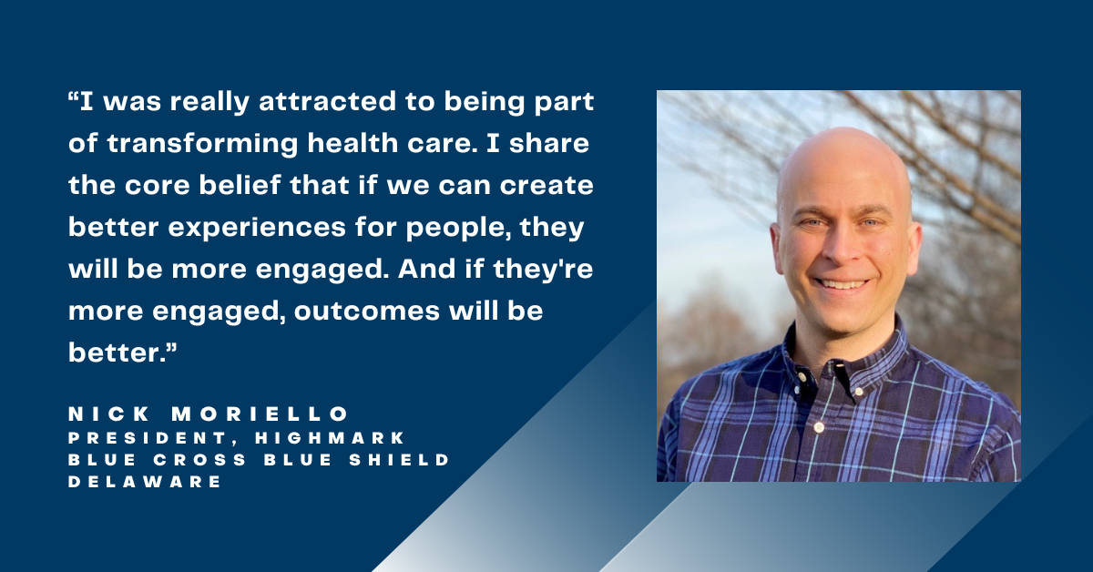 Remarkable Leadership: Nick Moriello, Highmark Delaware President ...